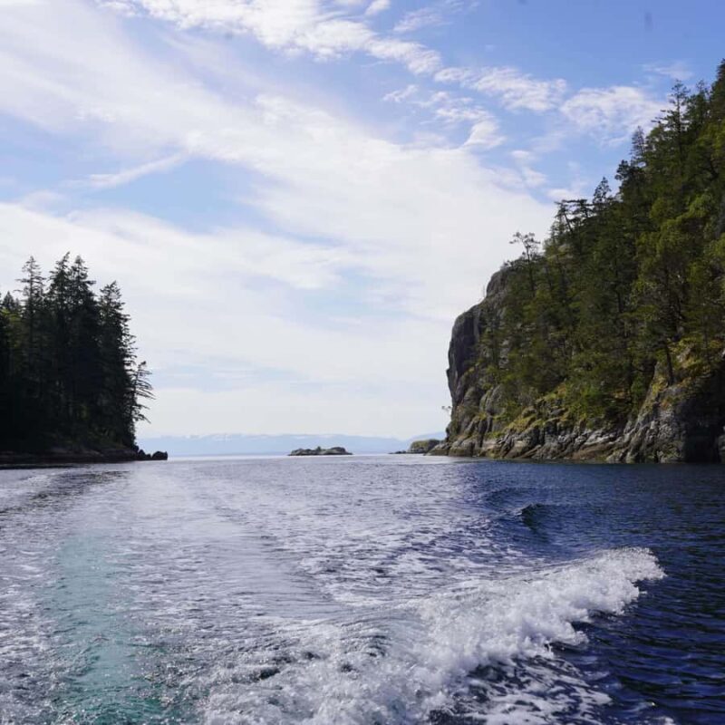 Campbell River - Private scenic boat tour - Key Points