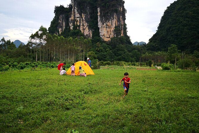 Camping (The front gate of Yangshuo Park) China - What’s Included and What Not
