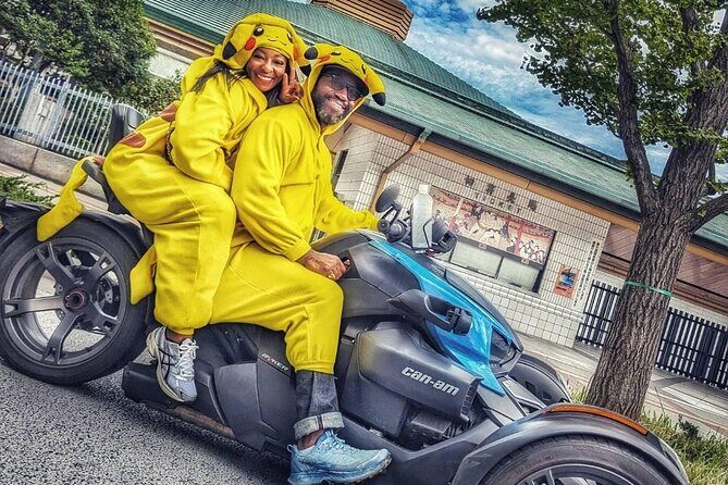 Can Am Ryker Cruising in Asakusa Adventure - An Unconventional Way to See Tokyo