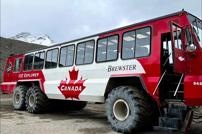 Can/Banff :Columbia Icefield, Crowfoot Glacier and Bow Lake, Tour - Key Points