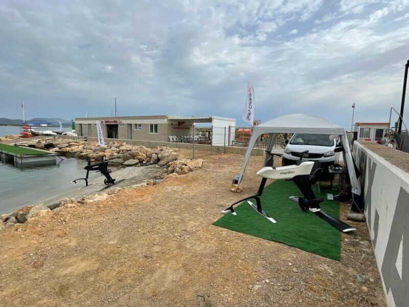Can Picafort: experience with the aquatic ebike Manta5 SaltyCycling - What You Can Expect During the Experience