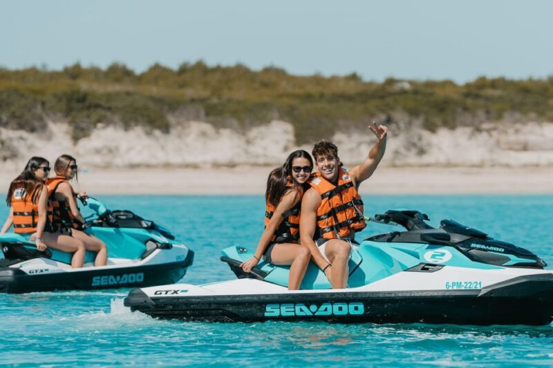 Can Picafort: Guided Playa de Muro Jet Ski Tour with Photos - An Overview of the Experience