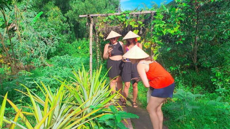 Can Tho: Floating Market, Canals, Garden & Cooking Class - Cooking Class: Making Mini Rice Cakes and More