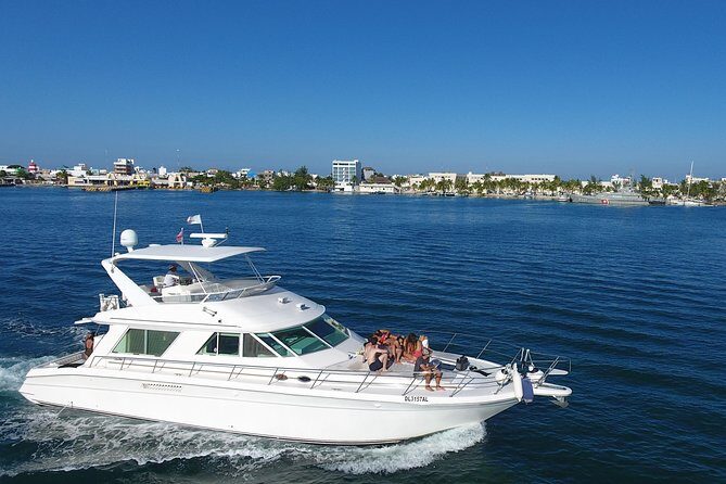 Cancun Boat Tour to Isla Mujeres on Luxury Yacht with Chef -SR55C - The Sum Up