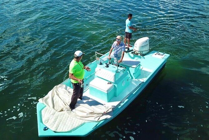 Cancun Fly Fishing large boat - Logistics: Meeting Point and Booking