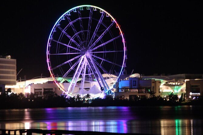 Cancun Guided Sightseeing SkyWheel, Letters and Shopping - Key Points