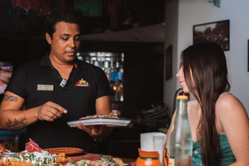 Cancun: Guided Unlimited Taco Lunch & Shopping Experience - Key Points