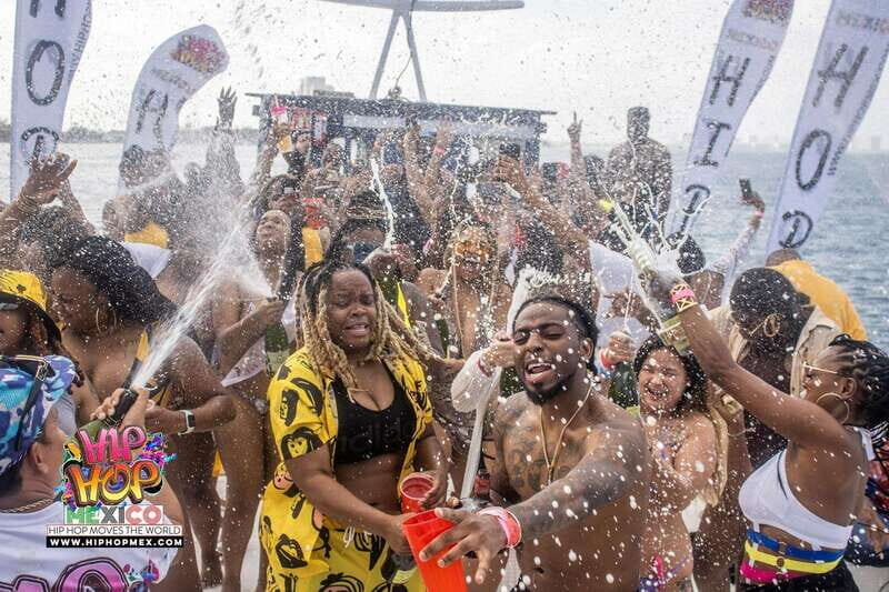 Cancun: Hip Hop Sessions Party Boat Cruise - Breakdown of the Itinerary