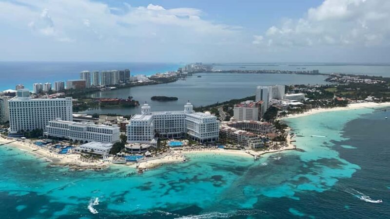 Cancun: Hotel Zone Helicopter Flight - The Itinerary Breakdown