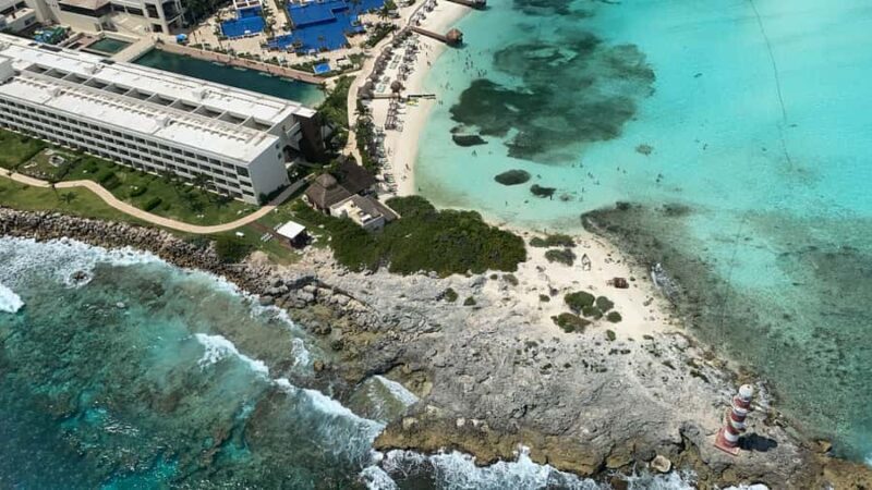 Cancun: Hotel Zone Helicopter Flight - The Experience in Detail