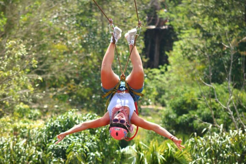 Cancun: Mayan Jungle Rush Zipline, ATV, & Cenote Tour - Key Points