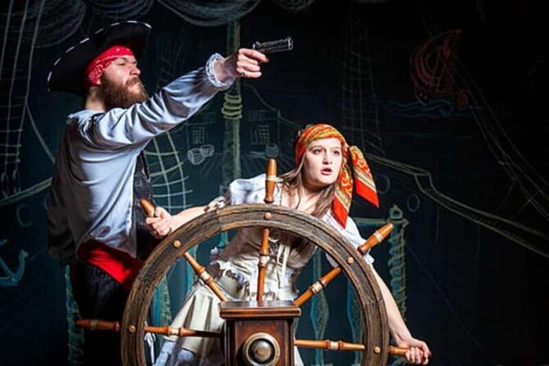 Cancun Night Pirate Ship Cruise with Chicken Dinner and Show - Key Points