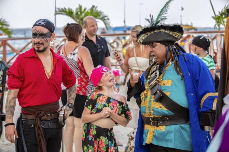 Cancun Night Pirate Ship Cruise with Chicken Dinner and Show - Dinner: Chicken and More