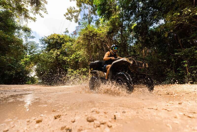 Cancun & Riviera Maya: ATV, Zipline, & Cenote Combo Tour - The ATV Ride: Thrills in the Jungle