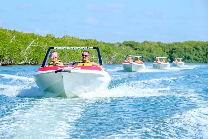 Cancun speedboat and snorkel tour: shared speedboat - The Itinerary in Detail