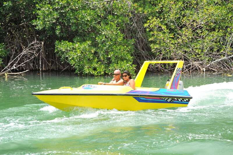 Cancun: Speedboat Mangrove Jungle & Snorkel Tour - Key Points
