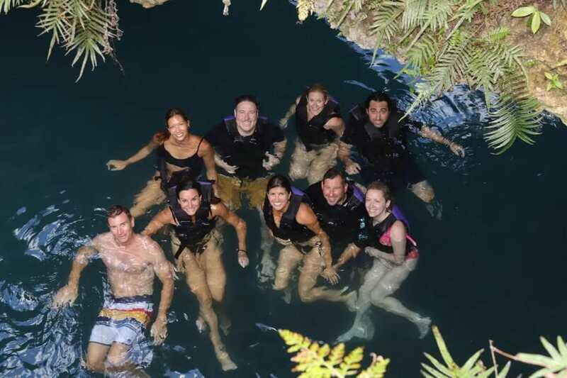 Cancún: Swim and Zipline in Two Cenotes with Lunch - Summary