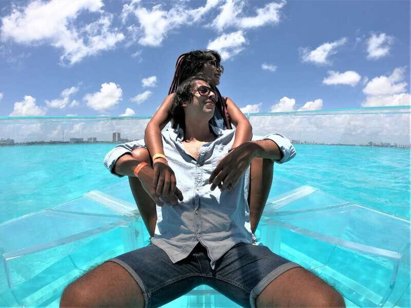 Cancun: Transparent Boat Tour with Drinks - Key Points
