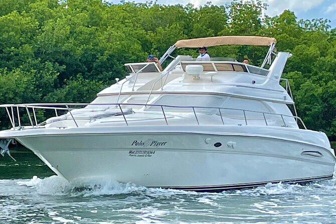 Cancun Yacht Tour - SEARAY YACHT 46 FT GREAT FOR SUNSET 15 PEOPLE MAX 25P9 - A Deep Dive into the Yacht Experience