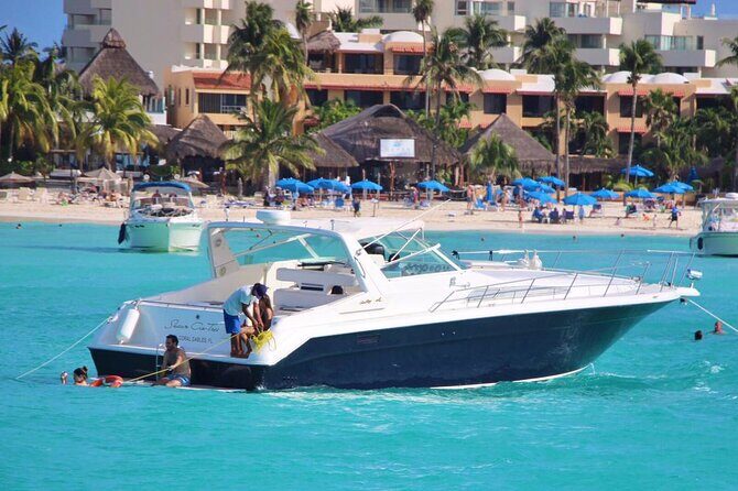 Cancun yachts rental BEATIFUL YACHT 46FT, 15 PAX MAX 25P6 - Key Points