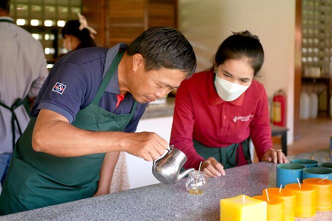Candle making DIY Activity - Exploring the Candle Making DIY Activity in Siem Reap