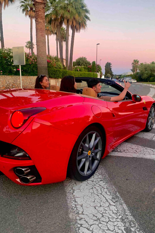 Cannes:private Ferrari Big Tour to Juan Les Pins and Antibes - What to Expect from Your Ferrari Adventure
