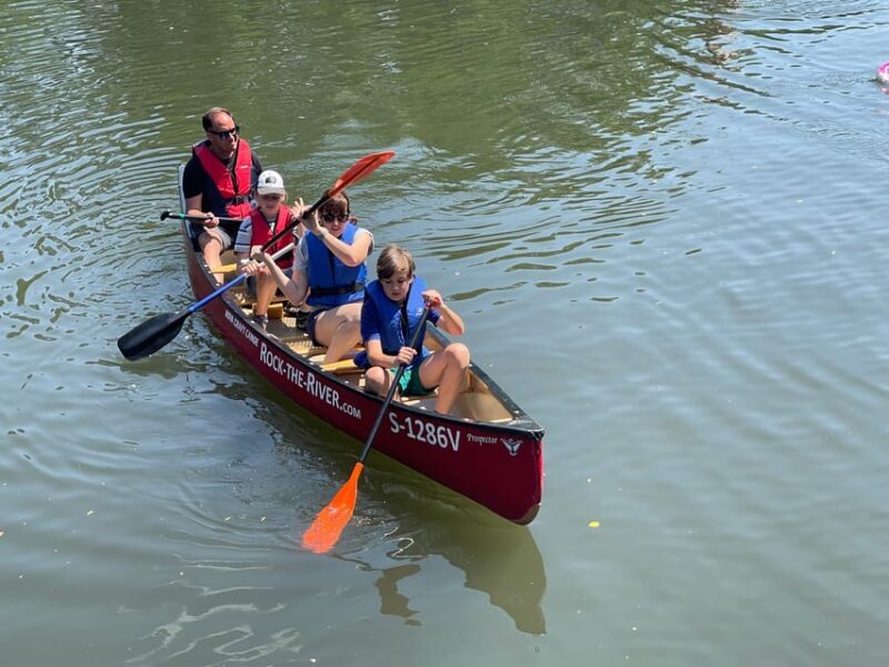 Canoe rental Enz - The Route: What to Expect