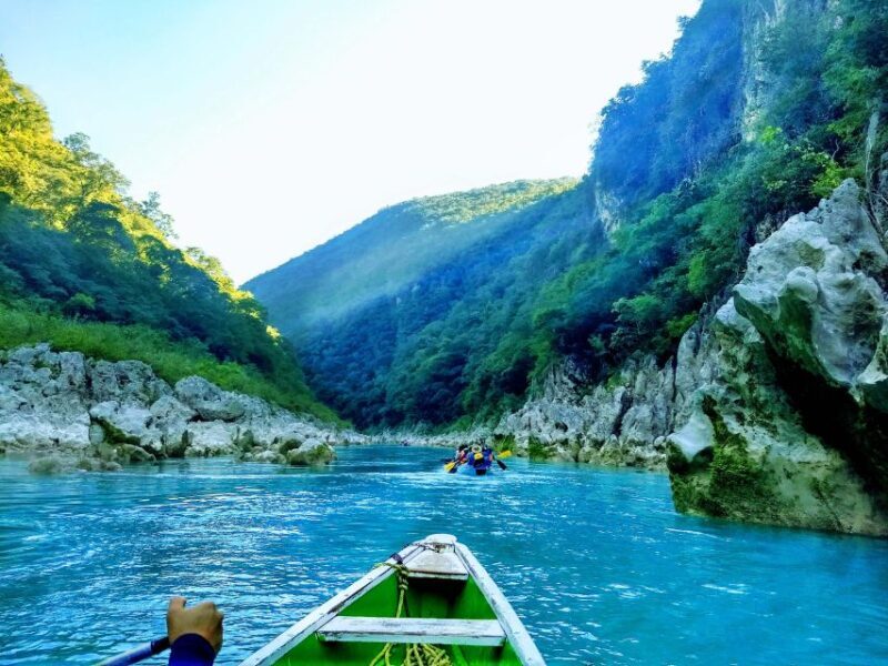 Canoe ride to Tamul waterfall from San Luis Potosí - The Itinerary in Detail