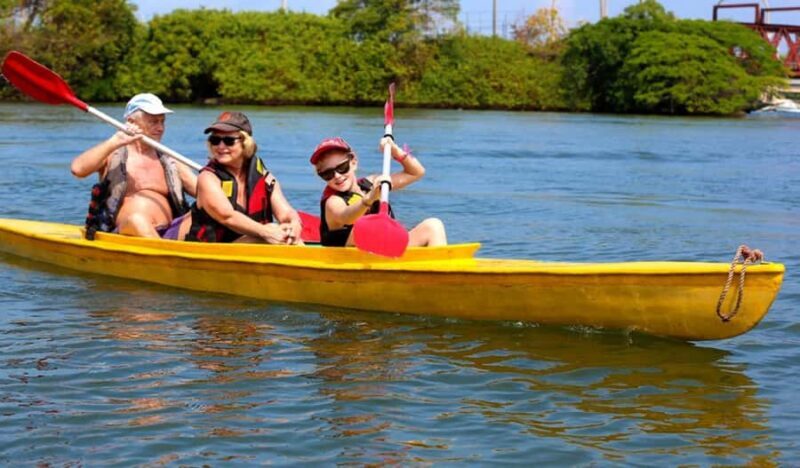 Canoeing in Pasikudah - The Experience Itself