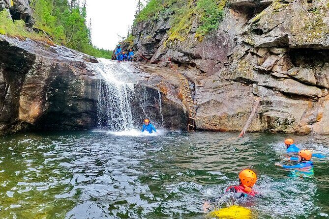 Canyoning Adventure in Hidden Mountain Rapids near Geilo - A Deep Dive into the Canyoning Experience