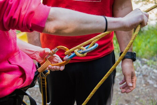 Canyoning and Zipline in Polylimnio Waterfalls - FAQ