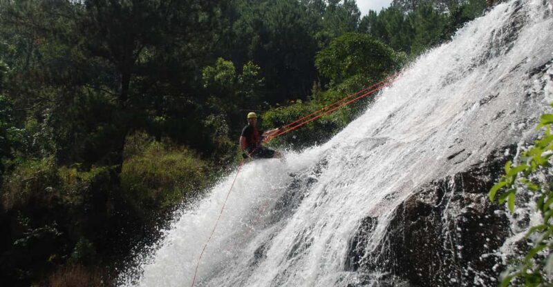 Canyoning Dalat Full Option With Lunch And Hot Chocolate - Key Points