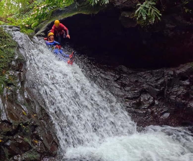 Canyoning in Ribeira dos Caldeirões  Hidden Waterfall Adventure - Detailed Breakdown of the Experience