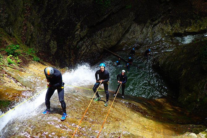 Canyoning sensation of Angon on the shores of Lake Annecy - Who Should Consider This Tour?