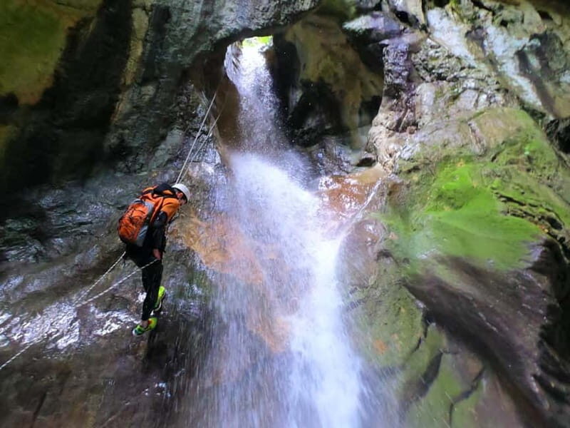 Canyoning Skurda River - Extreme adventure in Kotor City - A Close Look at the Canyoning Adventure