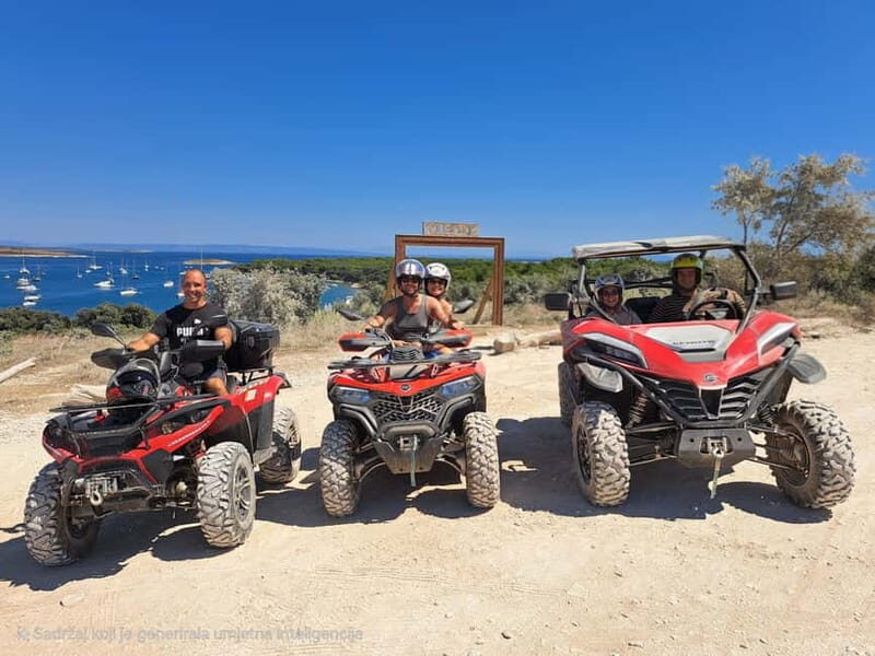 Cape Kamenjak Quad Safari 2.5h  Cliff Jump & Safari Bar - Why This Quad Safari Stands Out