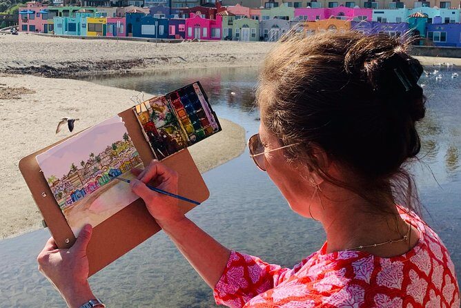 Capitola Watercolor Journaling Experience - Key Points