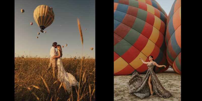 Cappadocia: PhotoShoot with Balloons. Flying Dress included. - Practical Tips for Your Photoshoot