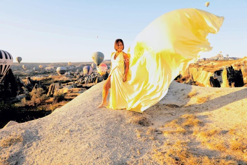 Cappadocia Photoshoot with Flying Dress - How the Tour Compliments Your Cappadocia Visit