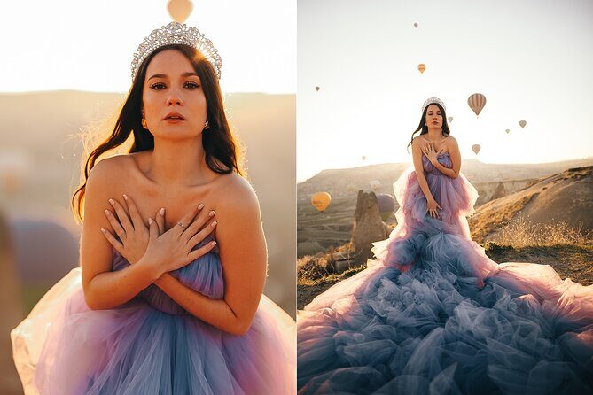 Cappadocia Photoshooting with Flying Dress - What to Expect from the Tour
