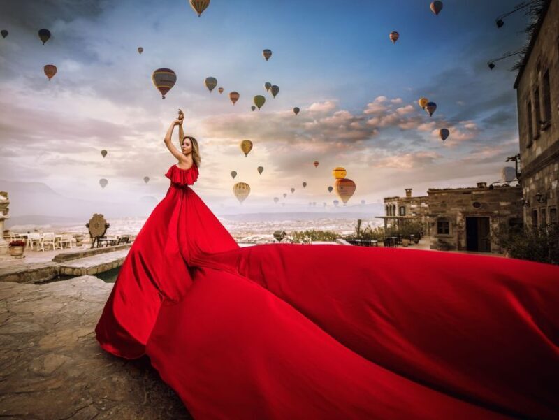 Cappadocia: Private Flying Dress Photoshoot at Sunrise - The Scenic Highlights