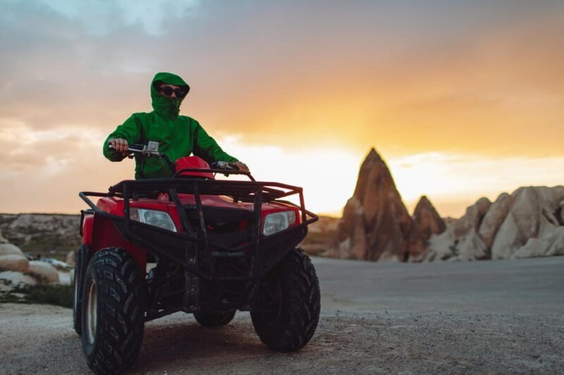 cappadocia:Goreme ATV adventure tour sunset or daytime. - Key Points
