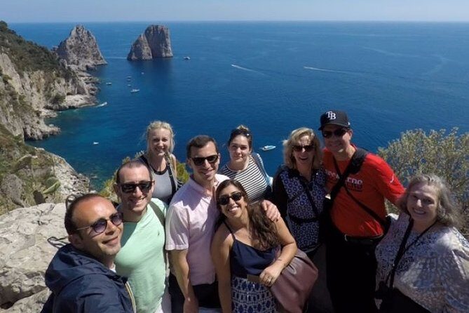 Capri and Blue Grotto Private Tour from Naples or Sorrento - Key Points