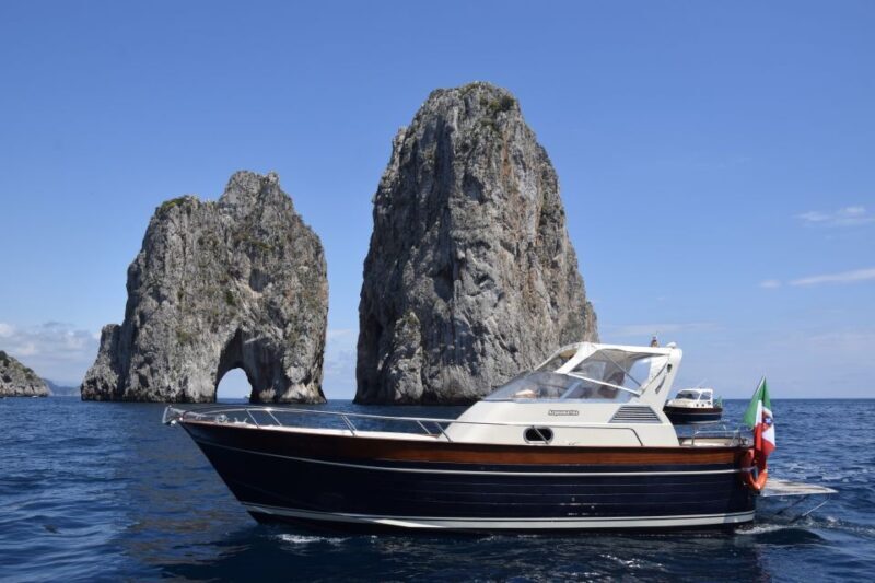 Capri by Boat from Massa Lubrense - Key Points