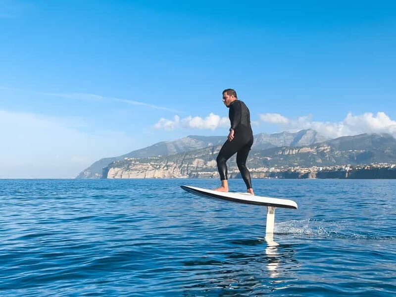 Capri: eFoil Lesson. GoPro photos included. - An overview of what to expect at Capri’s eFoil experience
