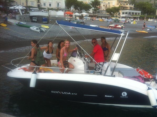 Capri Private Boat Excursion from Positano - Key Points