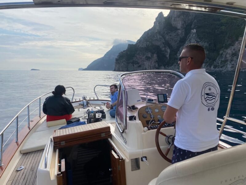 Capri Private Boat Tour from Positano or Praiano - Setting Sail from Positano: What to Expect