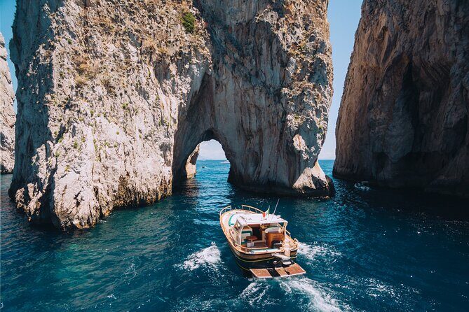 Capri Private Boat Tour from Sorrento, Positano or Naples - Gozzo F.lli Aprea 36 - Swimming and Snorkeling: Refreshing Breaks on the Water