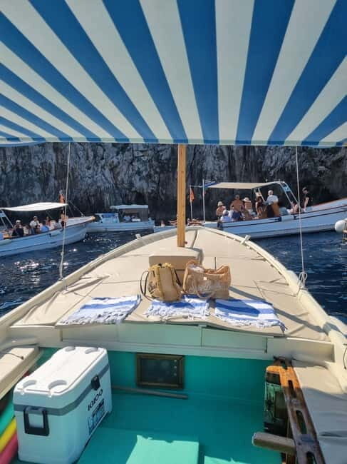 Capri: Private Boat Tour with Snorkeling and Soft Drinks - Snorkeling and Swimming - The Water’s Perspective