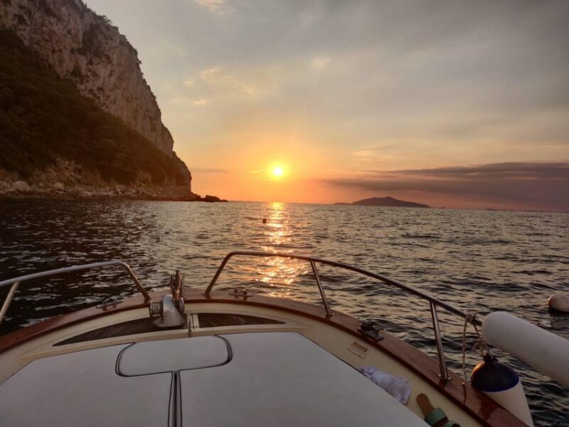 Capri: private tour in a typical boat - Limitations and Considerations
